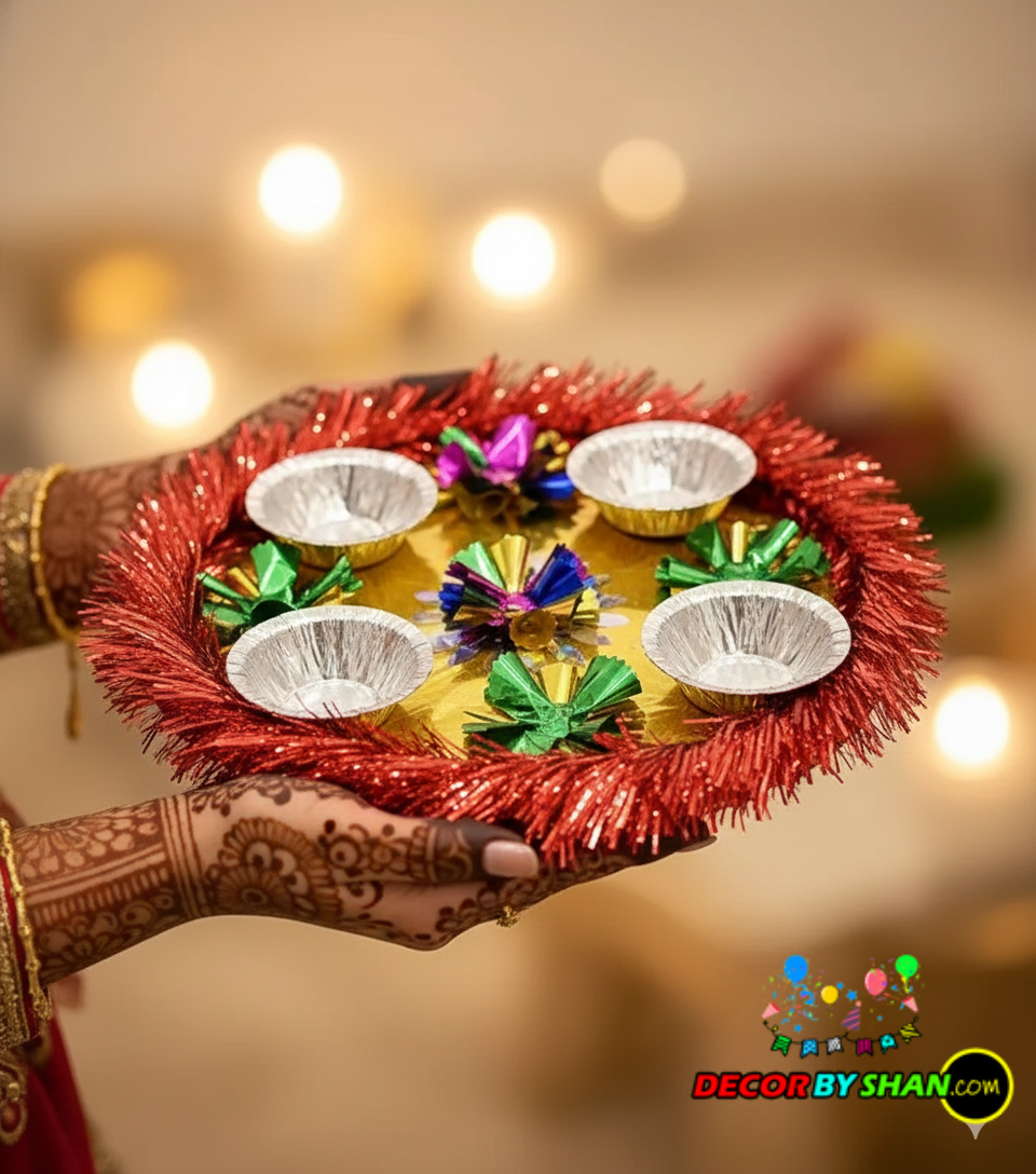 Frill Ring Thaal 14″ – Decor by Shan